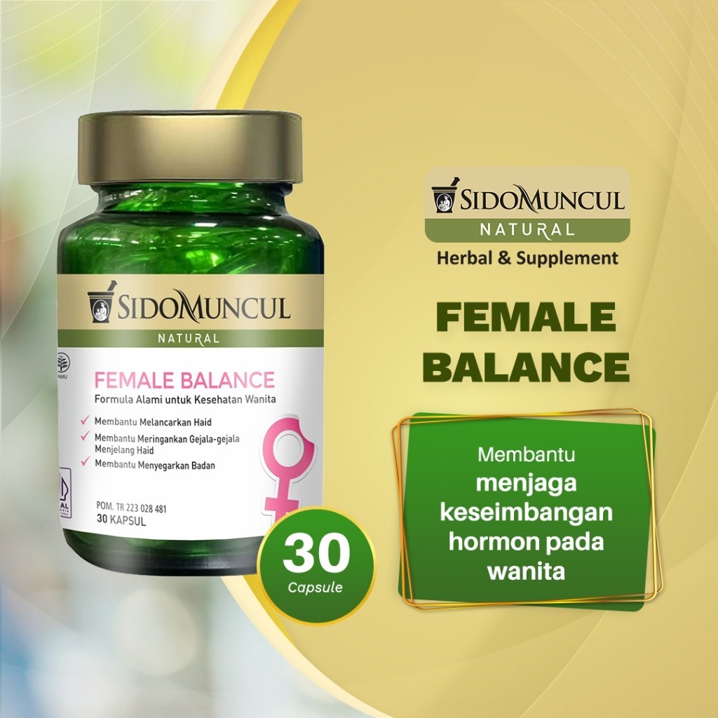 FEMALE BALANCE - Sido Muncul Natural