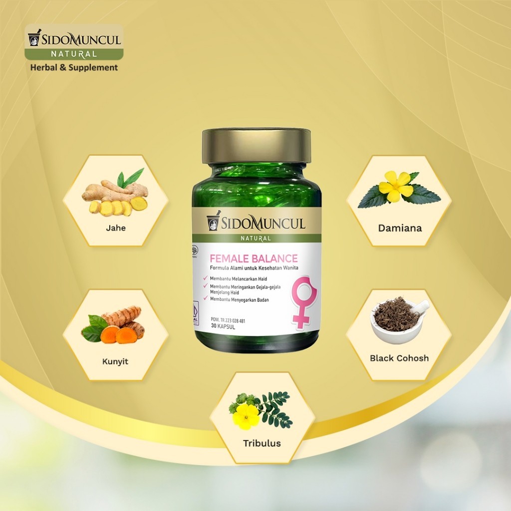 FEMALE BALANCE - Sido Muncul Natural